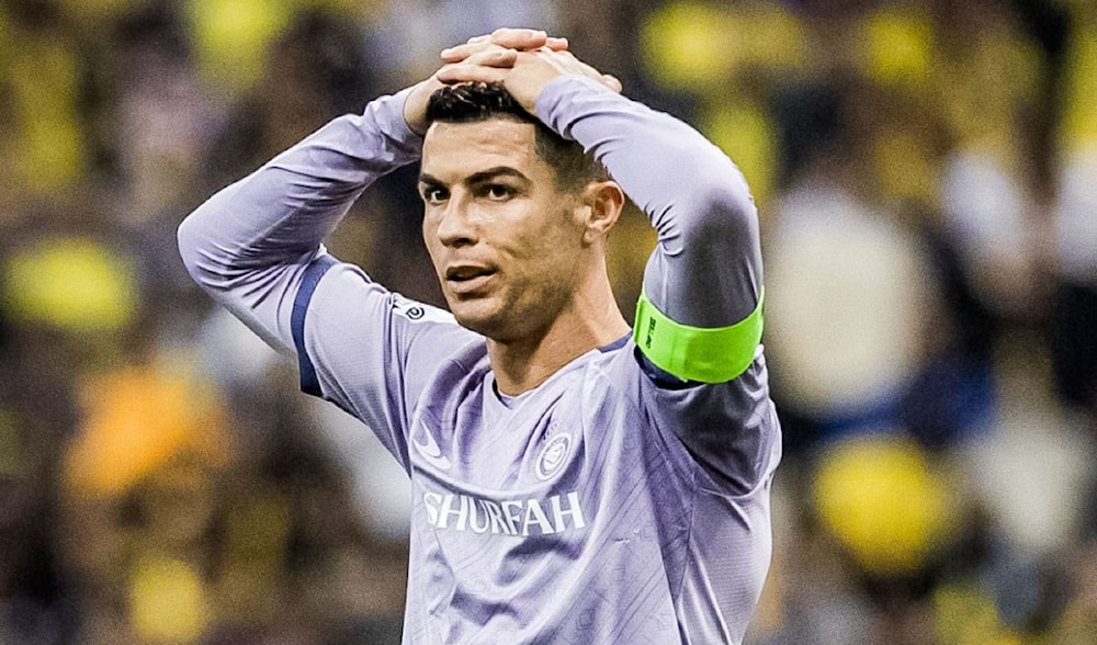 بعد حركته المشينة الاتحاد السعودي يقرر إيقاف رونالدو وتغريمه الميادين